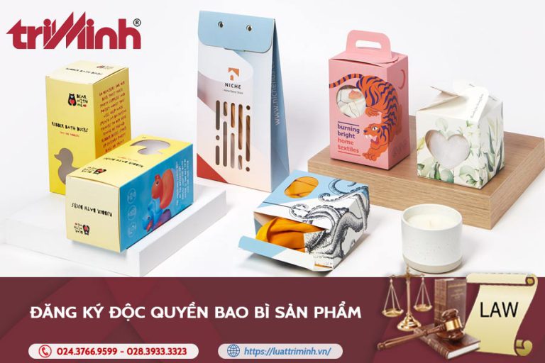Hướng dẫn đăng ký độc quyền bao bì sản phẩm chi tiết